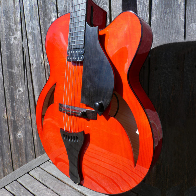 17” Archtop Guitar, Handcrafted for Superior Jazz Tone | Marchione Guitars