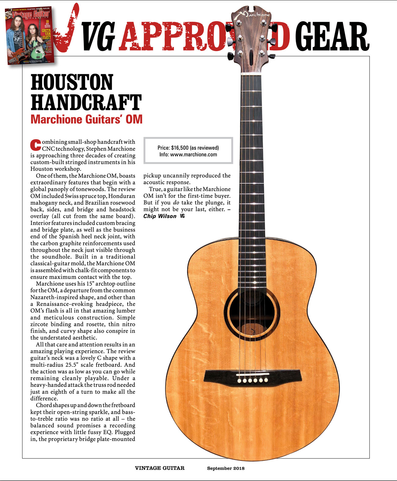 Our latest News & Updates | Marchione Guitars